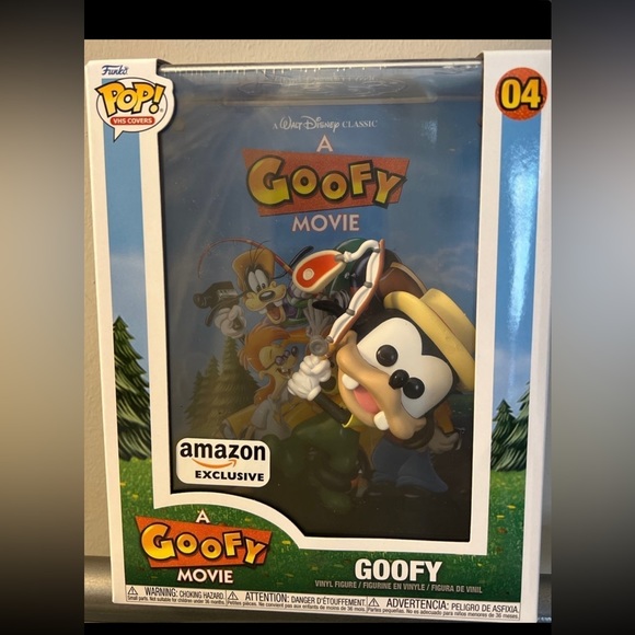 Funko | Toys | Funko Pop Vhs Cover Disney A Goofy Movie Goofy Amazon ...